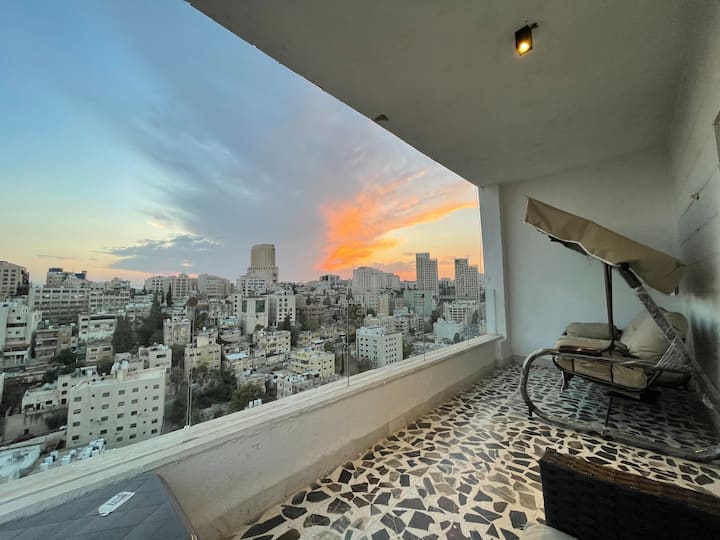 3 Bedrooms Apartment With Great View Over Amman - 安曼省