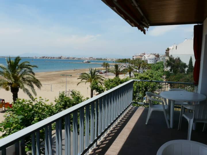 Gran Appartement Pour 8 Persones Devant La Plage - Roses