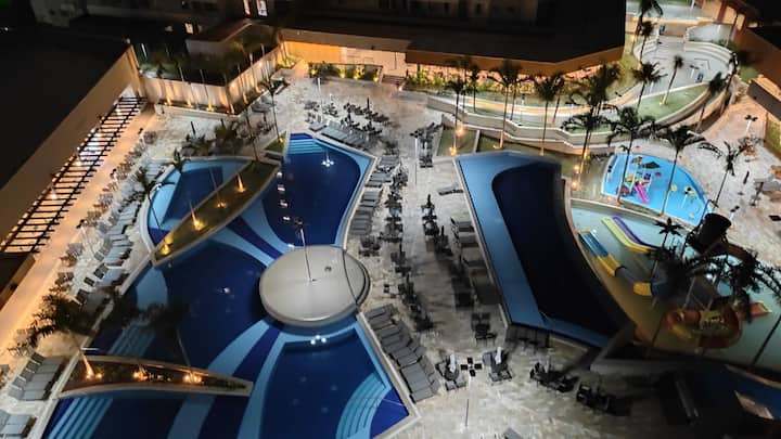 Solar Das ÁGuas Park Resort - Ap 1 Dormitório - Olímpia