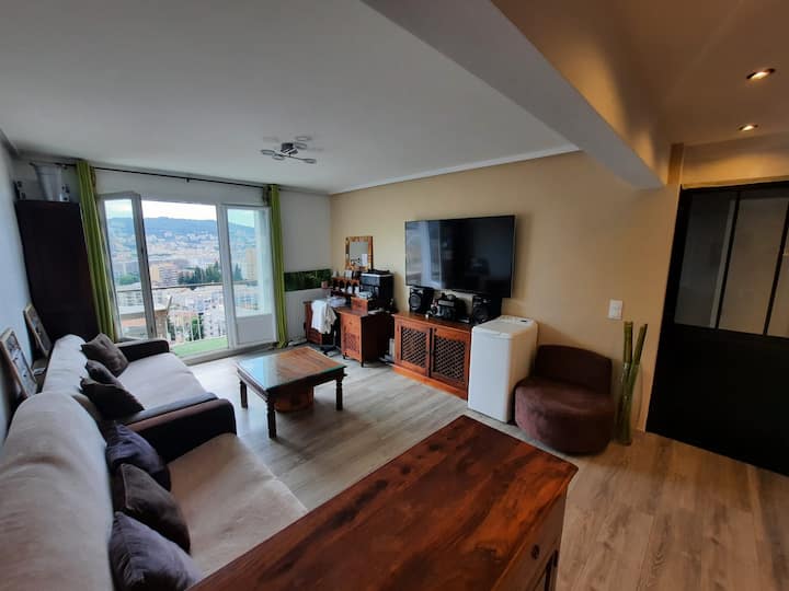 Chambre Au Calme Wifi/tv Dans 4 Pièces Nice Cimiez - Villefranche-sur-Mer