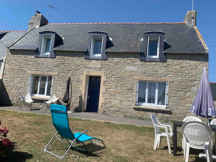 Pors-carn, Maison Bretonne à 300 M. De La Plage - Penmarch