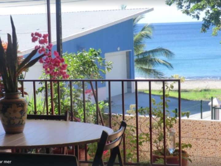 Maison Face à La Mer, 115m², Grande Terrasse - Martinica