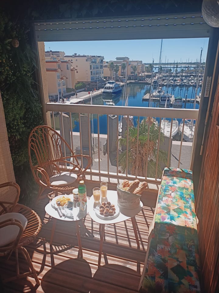 Bel Appartement En Résidence (Avec Piscine L'été) - Gruissan