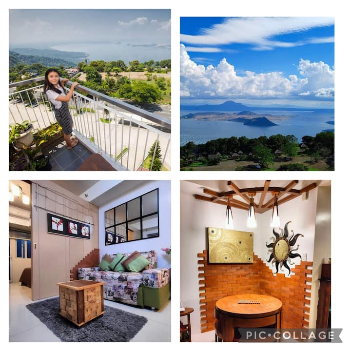 Wind Res,end Unit 41.81 Sqm ,5 Pax ,Taal View - Tagaytay