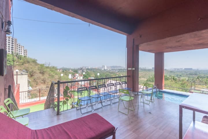 Double Floor 3 Br Mansion In Royal Palms - 뭄바이