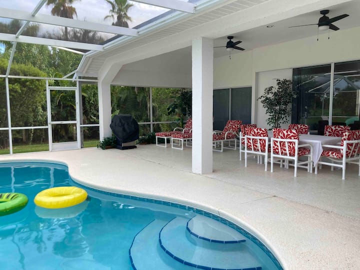Golf Side View Home With Pool Near Beach - Port St. Lucie, FL