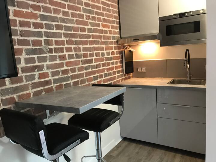 Studio Grand Confort Jardin+terrasse 2 Min Gare - Cergy