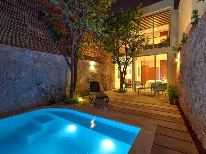 Casa Sweet Pea | Bright And Stylish In Centro - Mérida