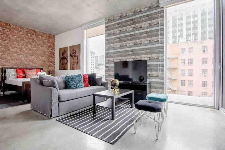 Hermoso Espacio En Brickell Cerca Bayside Y Ftx - Miami