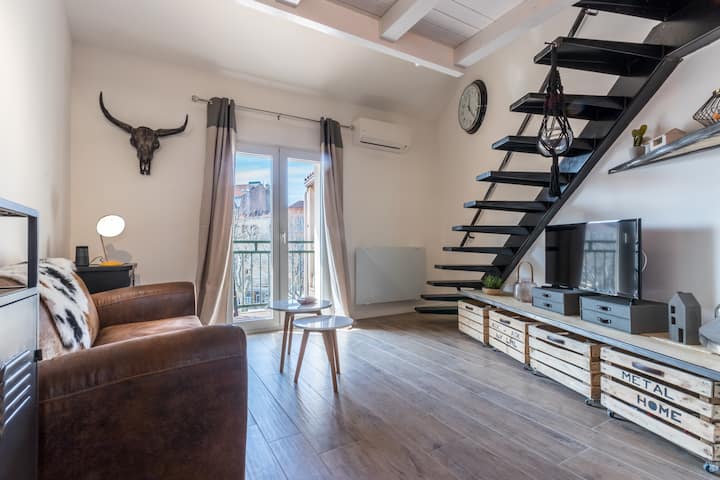 Logement Design à La Rotonde Avec Terrasse. - Aix-en-Provence