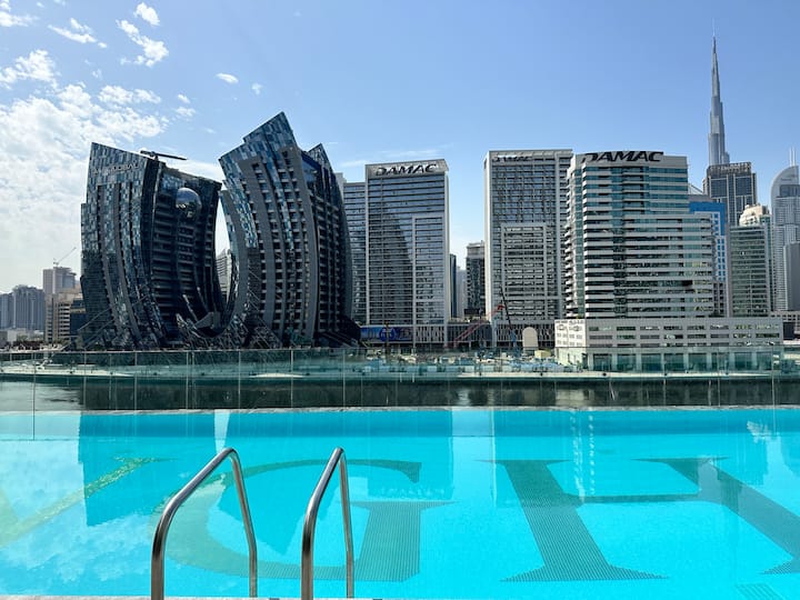 1br|binghatti Canal|business Bay - Egyesült Arab Emírségek