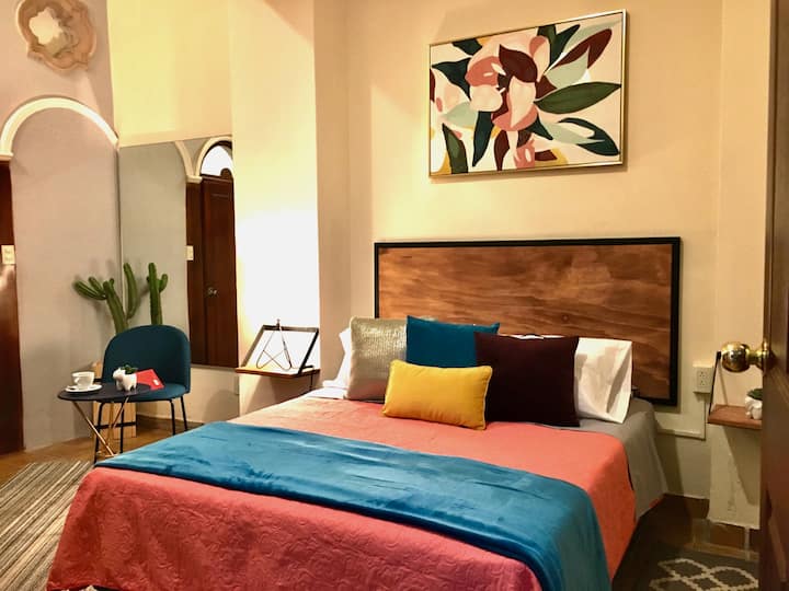 Casa Vivo/planta Baja/queen Size/centro Histórico - Guanajuato