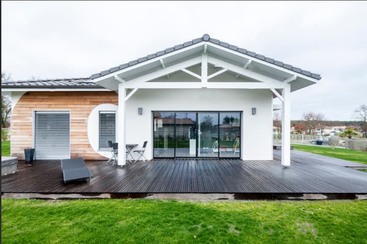 Villa Plein Sud Avec Spa Plein Air - Landes