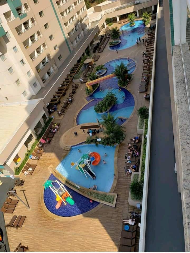 Olímpia Park Resort - Apto Até 6 Pessoas 1411 - Olímpia