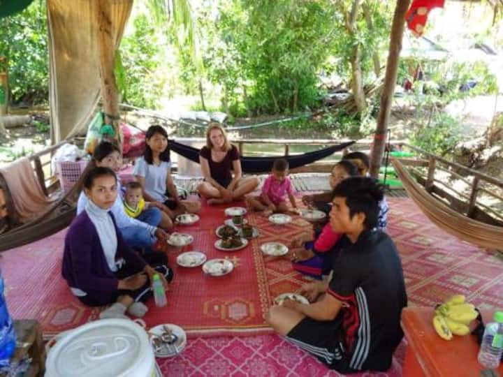Bungalow-wooden House-family Batcave Homestay - Camboya