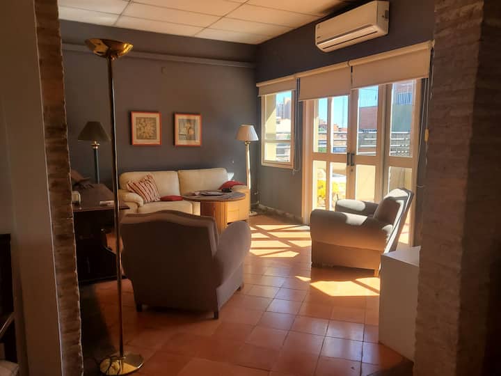 Micro Centro Piso Con Terraza - Asunción