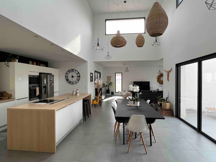 Villa Contemporaine 4* Avec Jardin,5 Min De La Mer - Montpellier