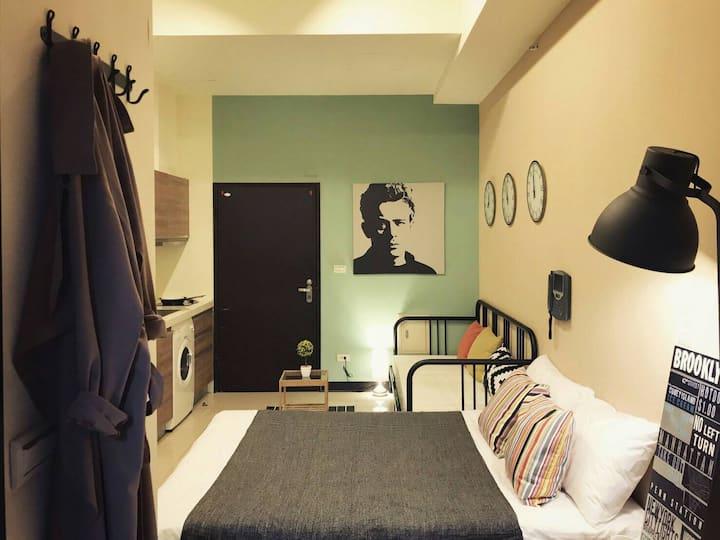 Taipei/has Elevator/mrt Zhongxiao Fuxing/ Balcony - 松山區
