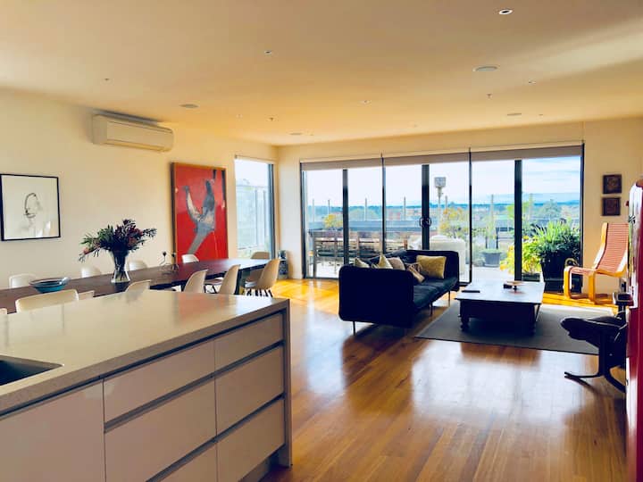 Penthouse Rooftop Apartment Brunswick - 브런즈윅