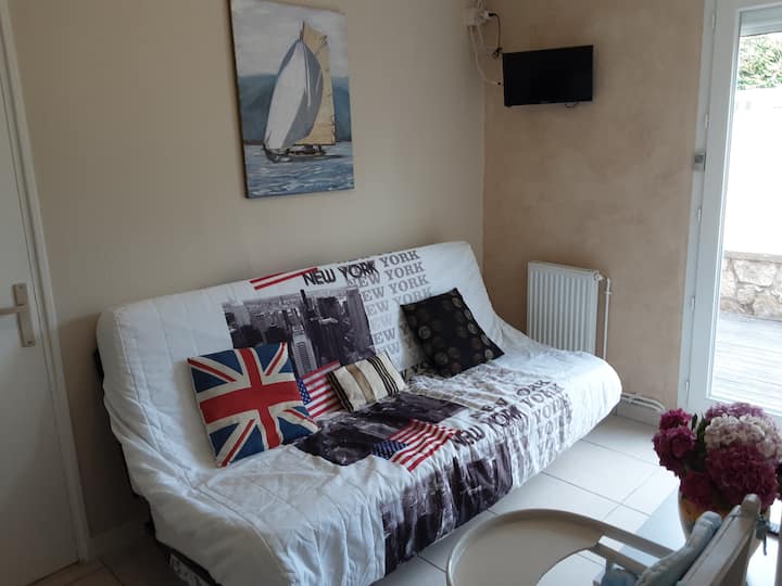 Le Relais Bleu St Lunaire Appartement Piscine Spa - Saint-Lunaire