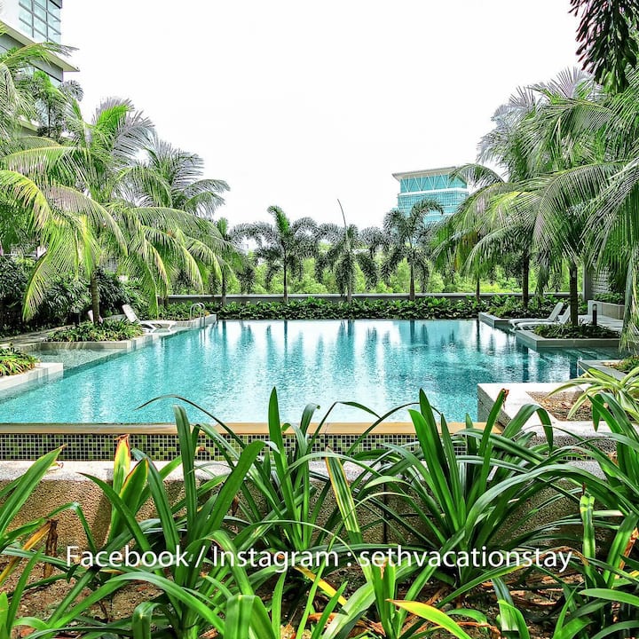 Premium High Security Condo 2 Bedroom Wifi/netflix - Shah Alam