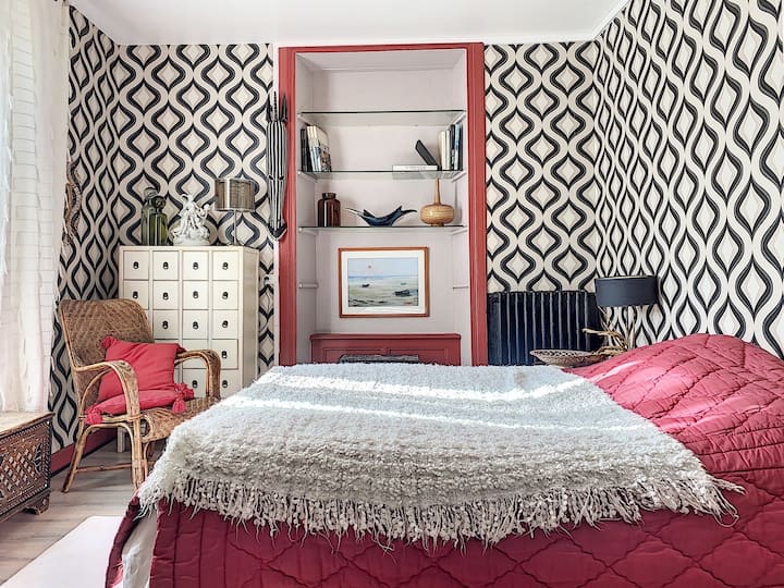 Au Bonheur Des Dames - Chambre Rouge - Grandcamp-Maisy