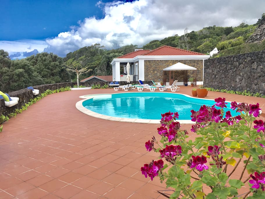 Casa do Ananas, cliff-top/ocean-front villa, Pico - Villas for Rent in ...
