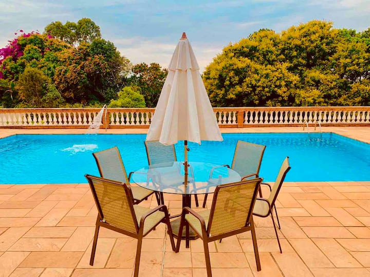 Chácara Boituva Próx Paraquedismo - Piscina/ Wi-fi - Boituva