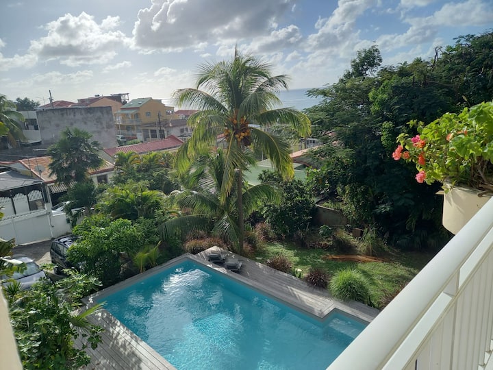 Superbe Villa 150 M De La Plage - Guadeloupe