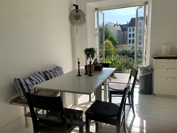 ★Prime Location Of Cph, Near Metro, W. Balcony★ - Copenhaguen