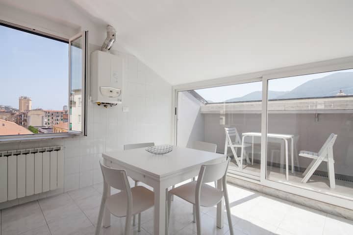 A Visit To Cinque Terre. Modern Rooftop House - La Spezia