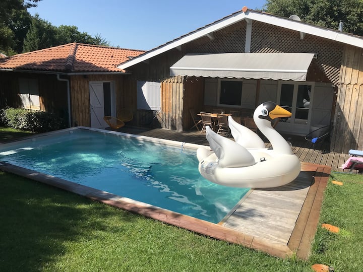 Maison Cabane Cap Ferret Entre Océan/bassin ! - Le Porge