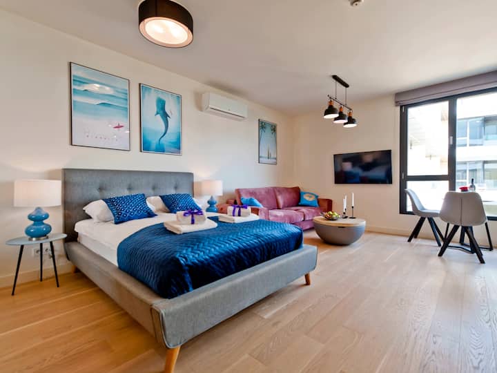 Blueapartpl Widokowy Z Balkonem Zk 17 - Jastarnia
