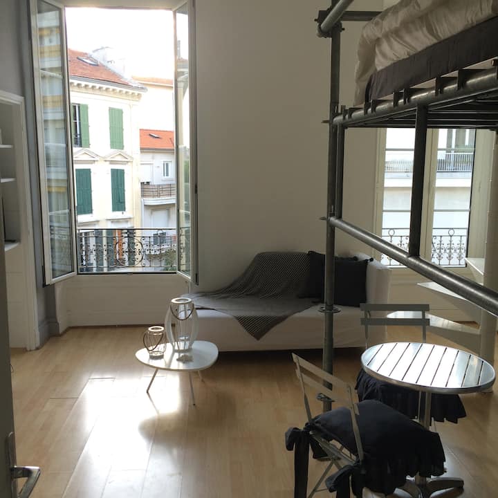 Hyper Central Studio Longchamp Street - Nizza