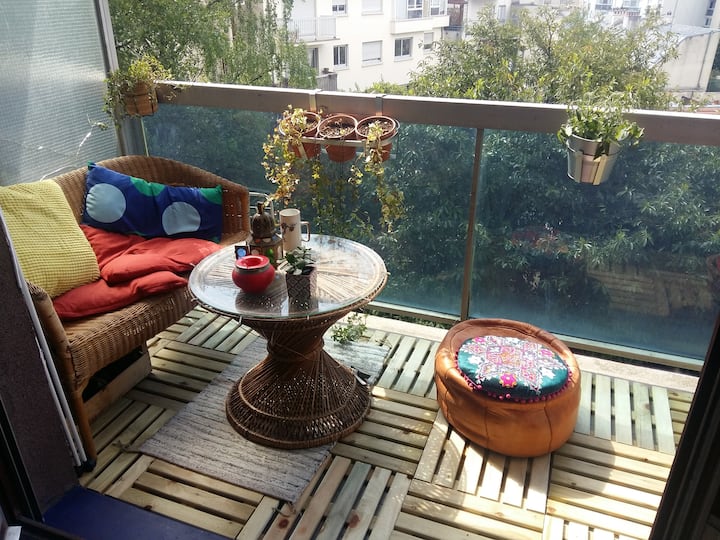 Charmant Studio Calme Avec Balcon - Paris Gare de Lyon
