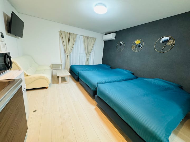 C101【newly Built Designer's Room New Open!】2rooms! - Fukuoka