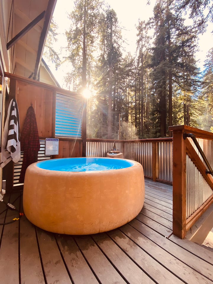 Cozy Forest Retreat- Hot-tub- Sauna & Meal! - Guerneville, CA
