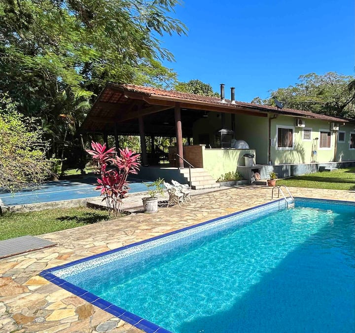 Casa De Praia Com Piscina E Espaço Para A Família! - São Sebastião