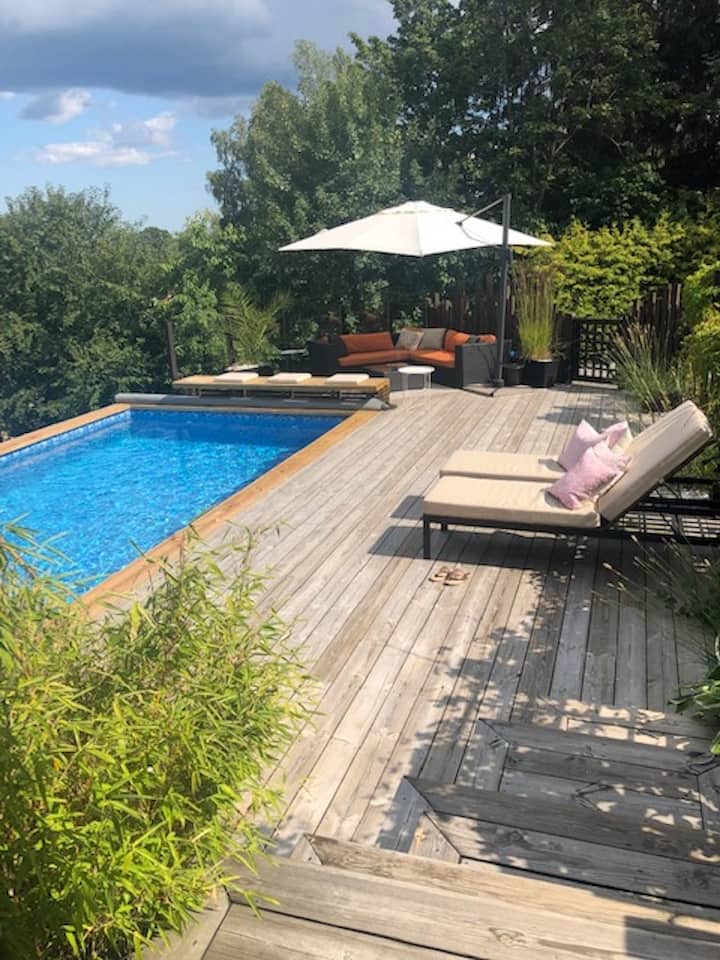 Top Modern House With Pool 10 Min From Stockholm - Täby