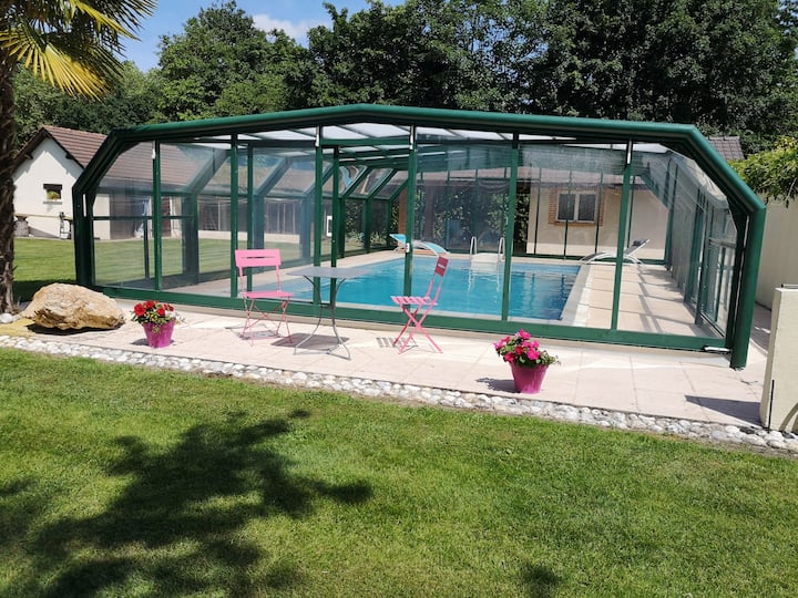 Chambre D'hôtes Avec Piscine Bord De Seine. - Bourg-Achard