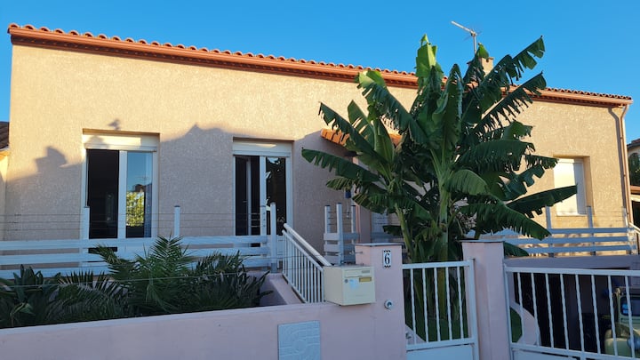 Maison Cosy Proche Mer/jardin/terrasse Ombragée/bq - Sainte-Marie-la-Mer