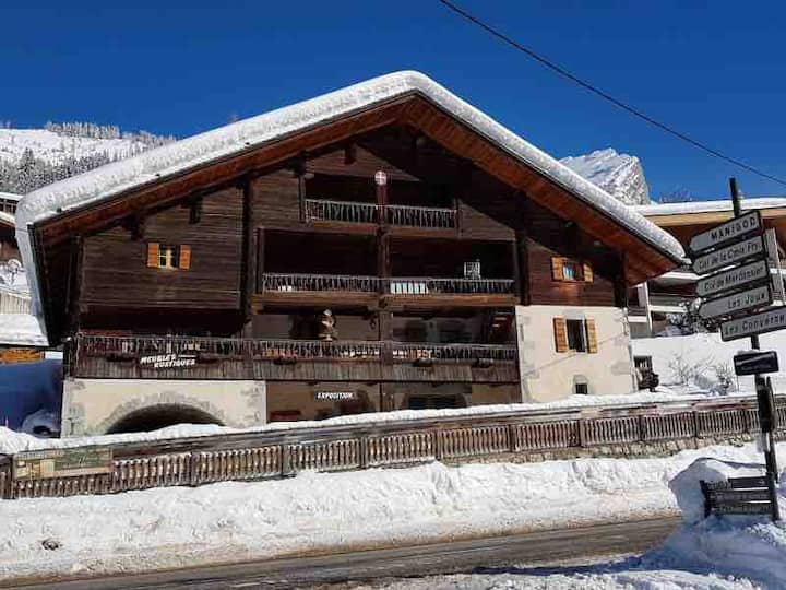Superbe Appartement, Situé Au Pied Des Pistes - La Giettaz