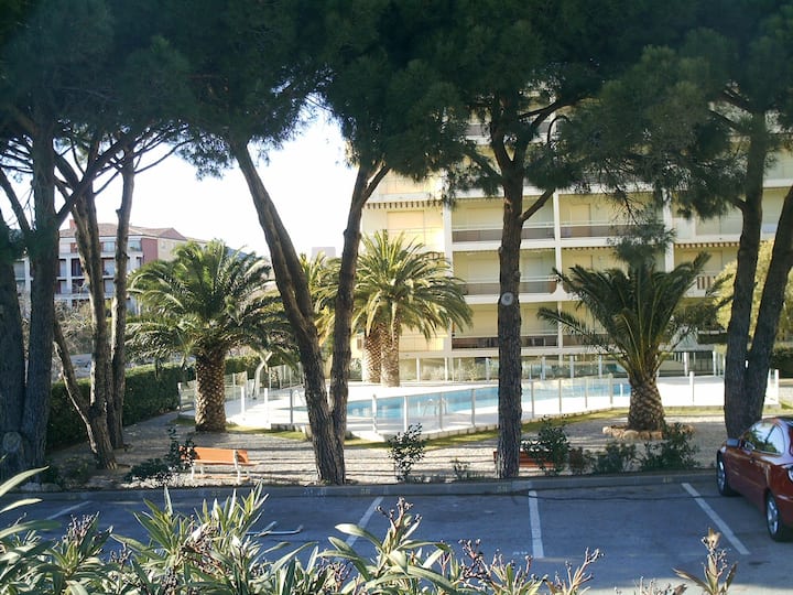 Le Riviera, Centre Ville, Piscine, Mer à 100m - Sainte-Maxime