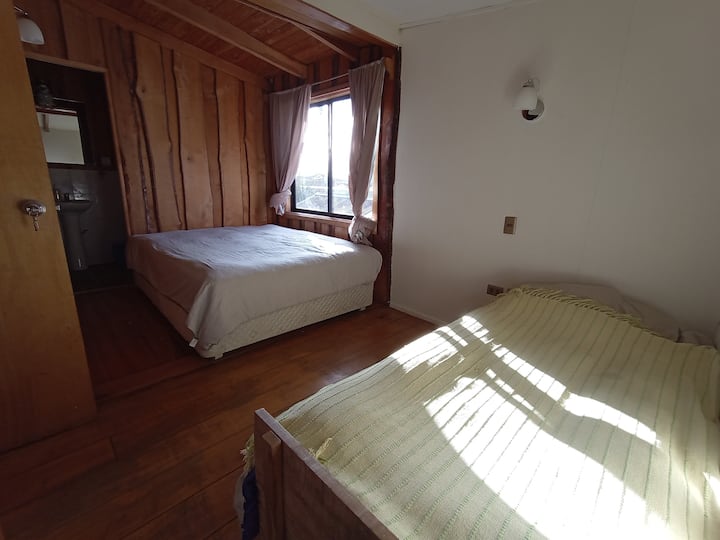 Habitación Baño Privado 2 A 3 Personas - Pucon
