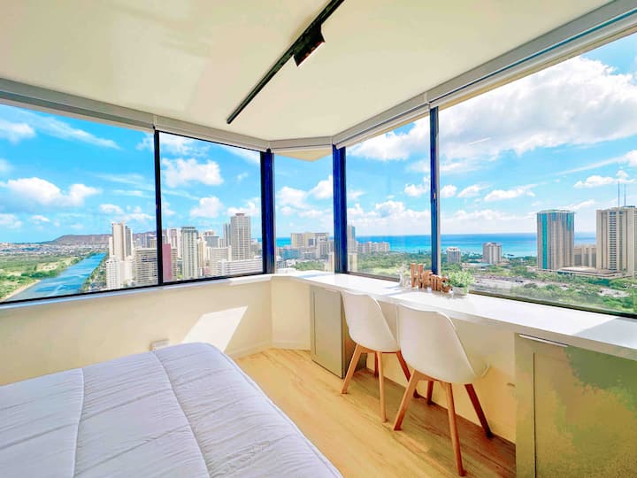 Stunning Ocean & Diamond Waikiki 33f A - Honolulu