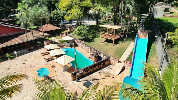 Chácara De Luxo :Recanto Sol Feliz!13km Do Bueno! - Goiânia