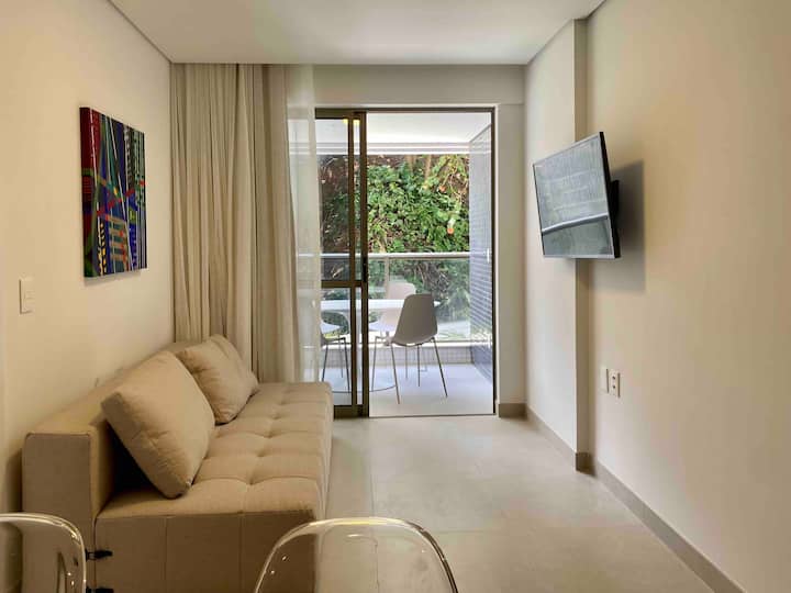 Apartamento Com Vista Mar E Acesso à Praia - Bahía