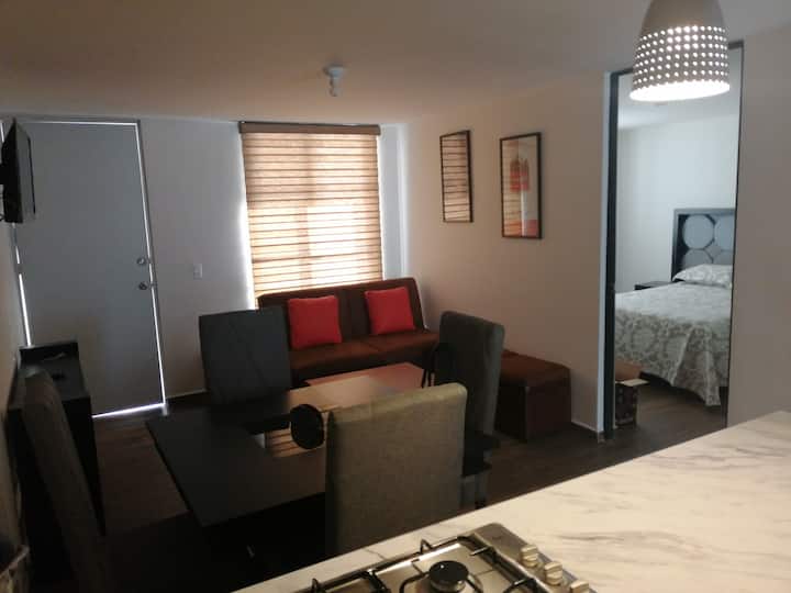 Departamento Cómodo Y  Equipado. - Aguascalientes