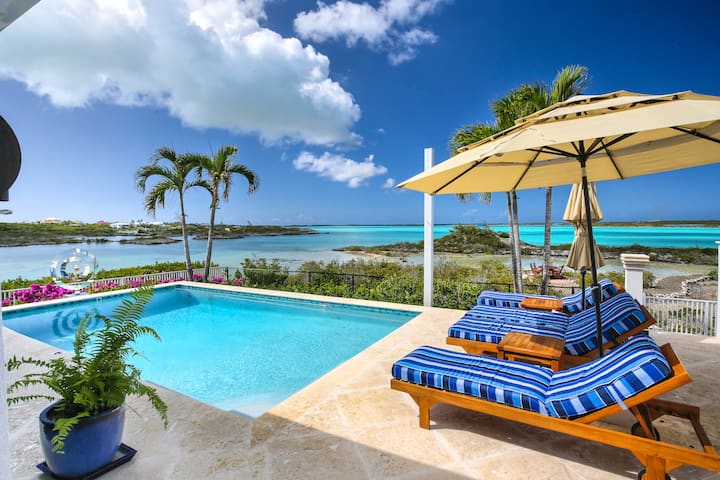 Whipspray - Waterfront Villa ( 4 Private Lots ) - Turks and Caicos Islands