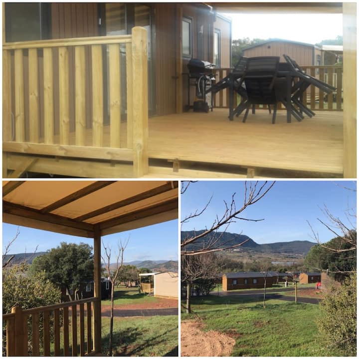 Mobil Neuf Dans Camping 4* Au Bord Du Lac Salagou - Le Bosc